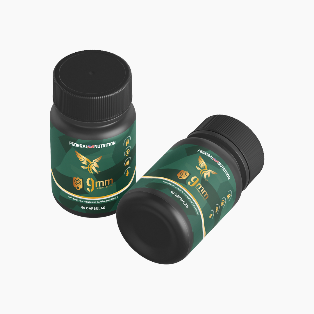 Termogênico 9mm – 60 Cápsulas - Federal Nutrition